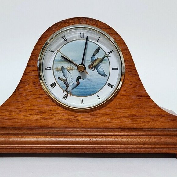 Drake Mallards | Accents | Drake Mallards Classic Mantel Clock Vintage ...